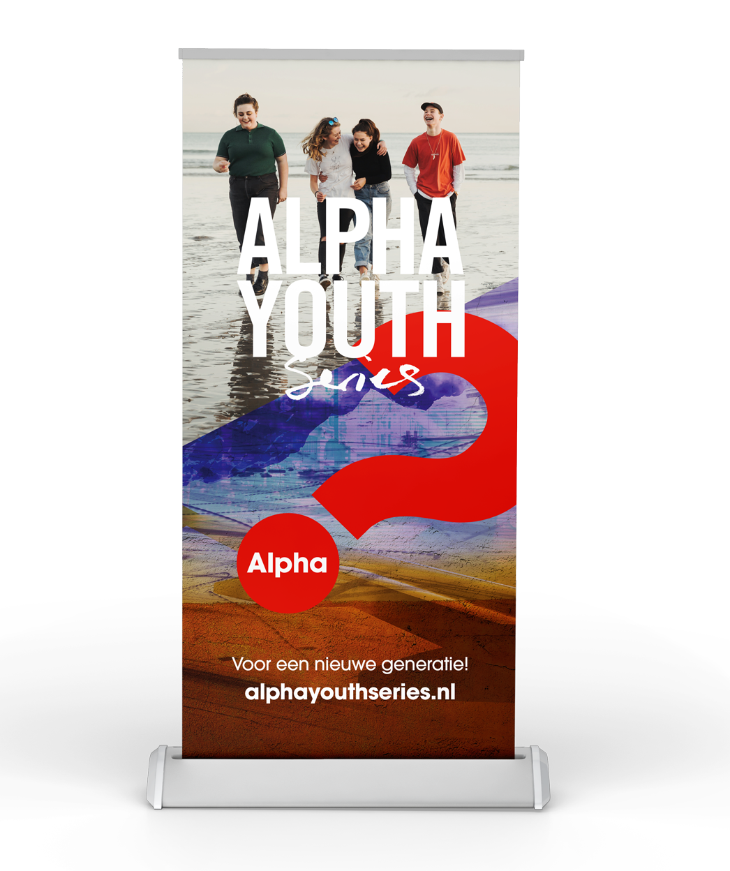 Roll-up banner - Alpha Nederland
